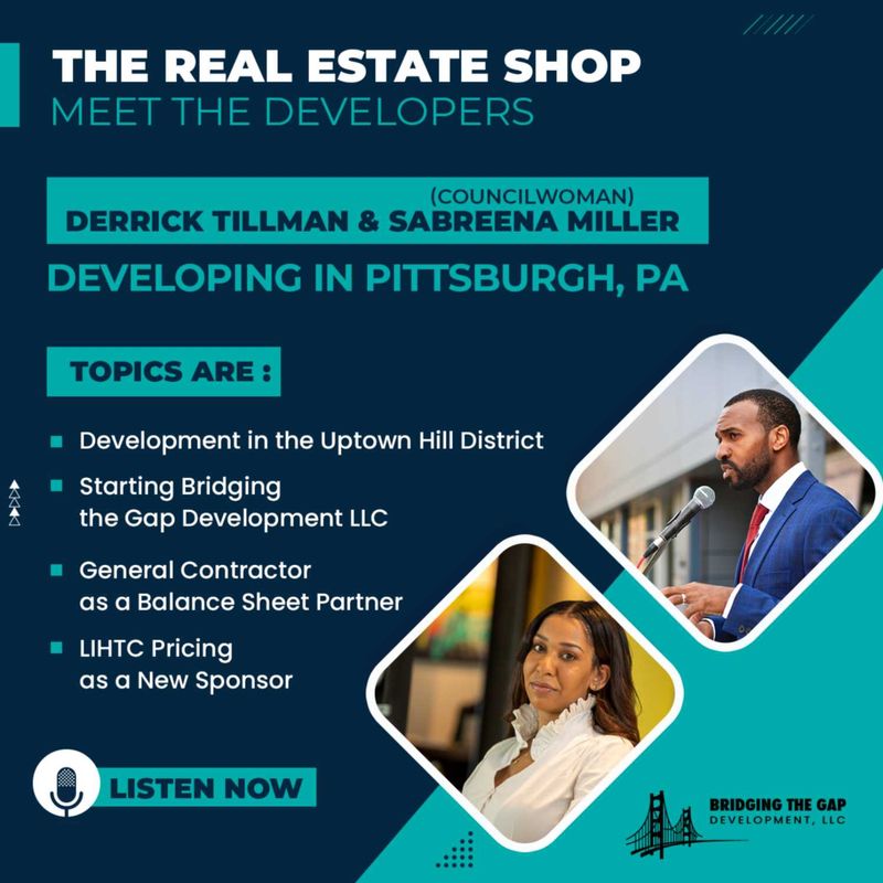 The Real Estate Shop - Developing in Pittsburgh, PA - Derrick Tillman ...
