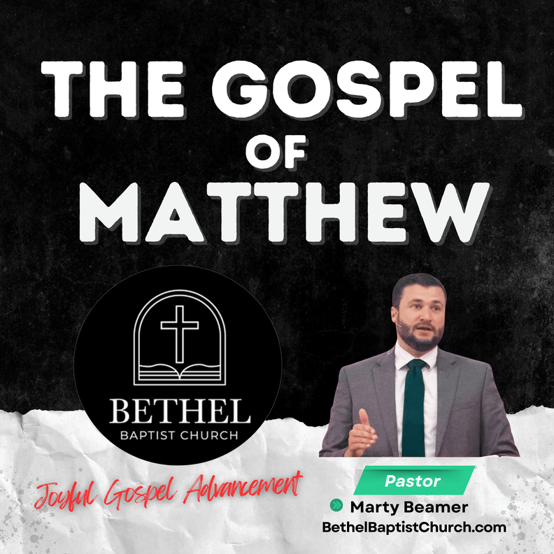 Last Hope — Matthew 8:1–4 • Marty Beamer • Bethel Baptist Sunday ...