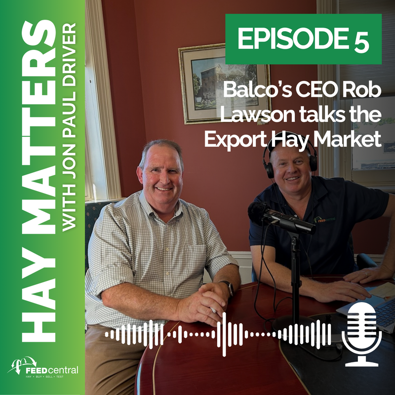 Balco's CEO Rob Lawson talks the Export Hay Market | Podcast Episode on ...