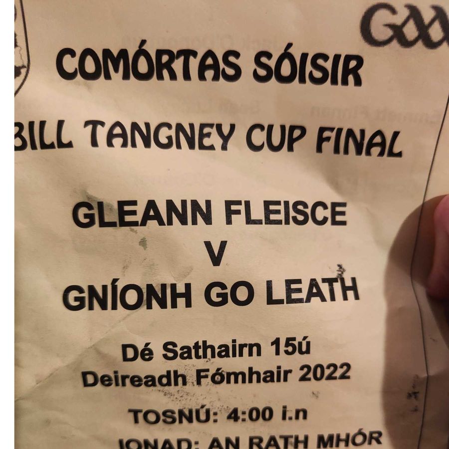 Backofthenet+ - Bill Tangney Cup Final | RSS.com