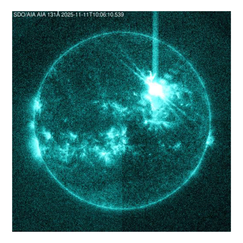 November 11, 2025. The Sun Speaks Loudly with a X 5.2 Flare Earth ...