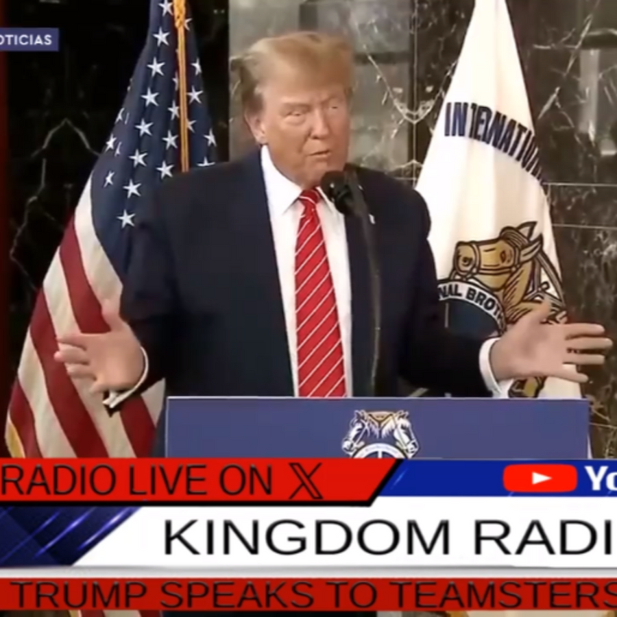 Kingdom Radio - Donald Trump speaks in Washington DC after his meeting ...