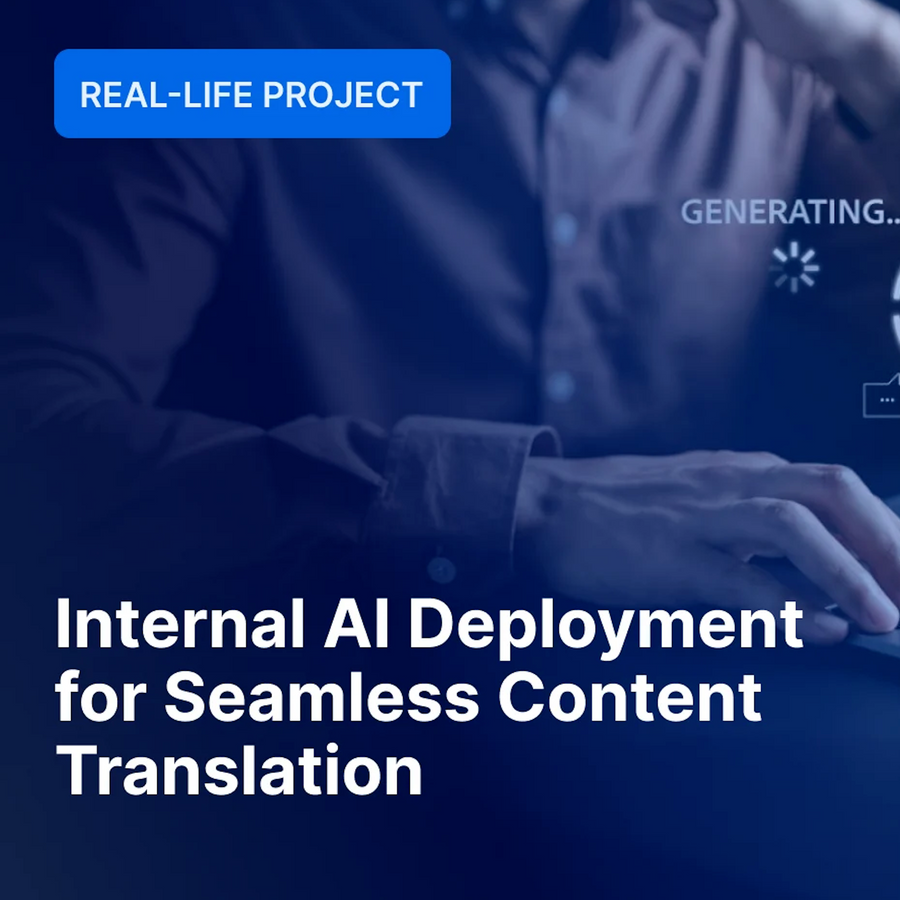 Internal AI Deployment for Seamless Content Translation: A Real-Life Project Story | Podcast ...
