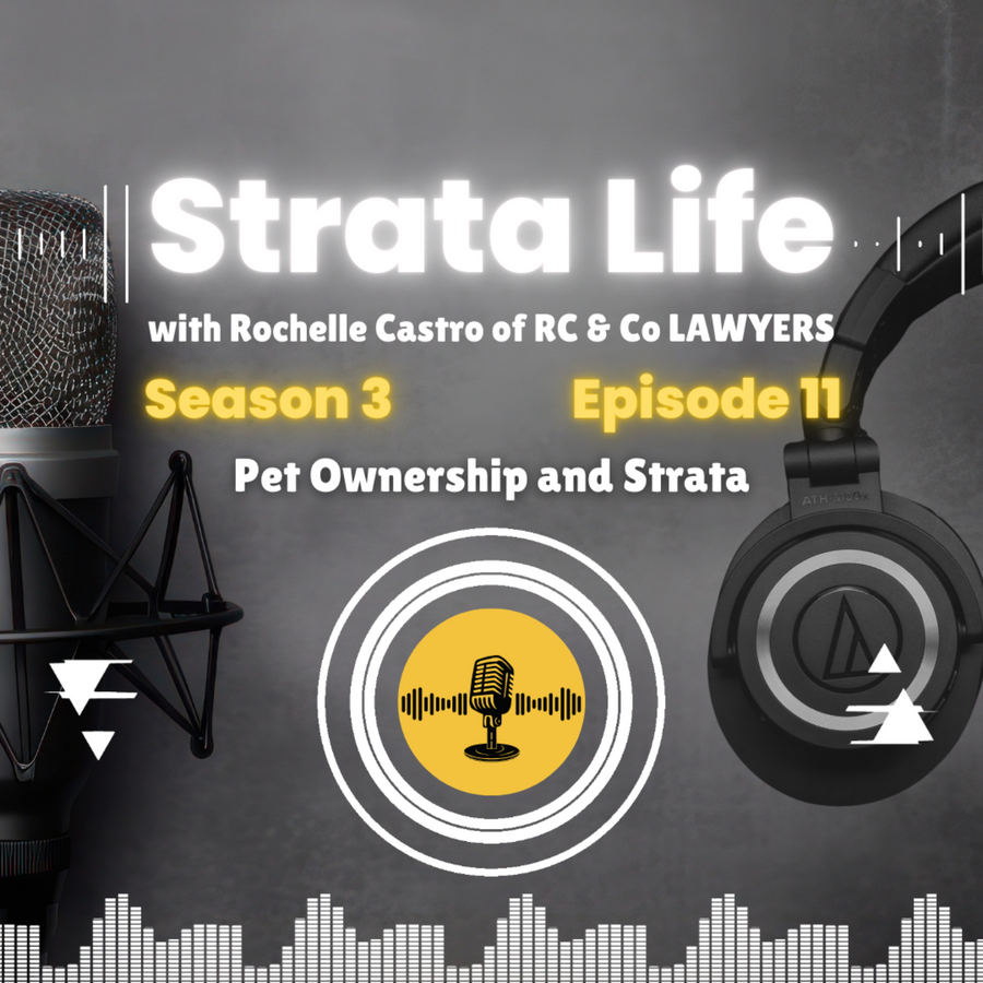 Pet Ownership and Strata (S3: Episode 11) | Podcast Episode on RSS.com
