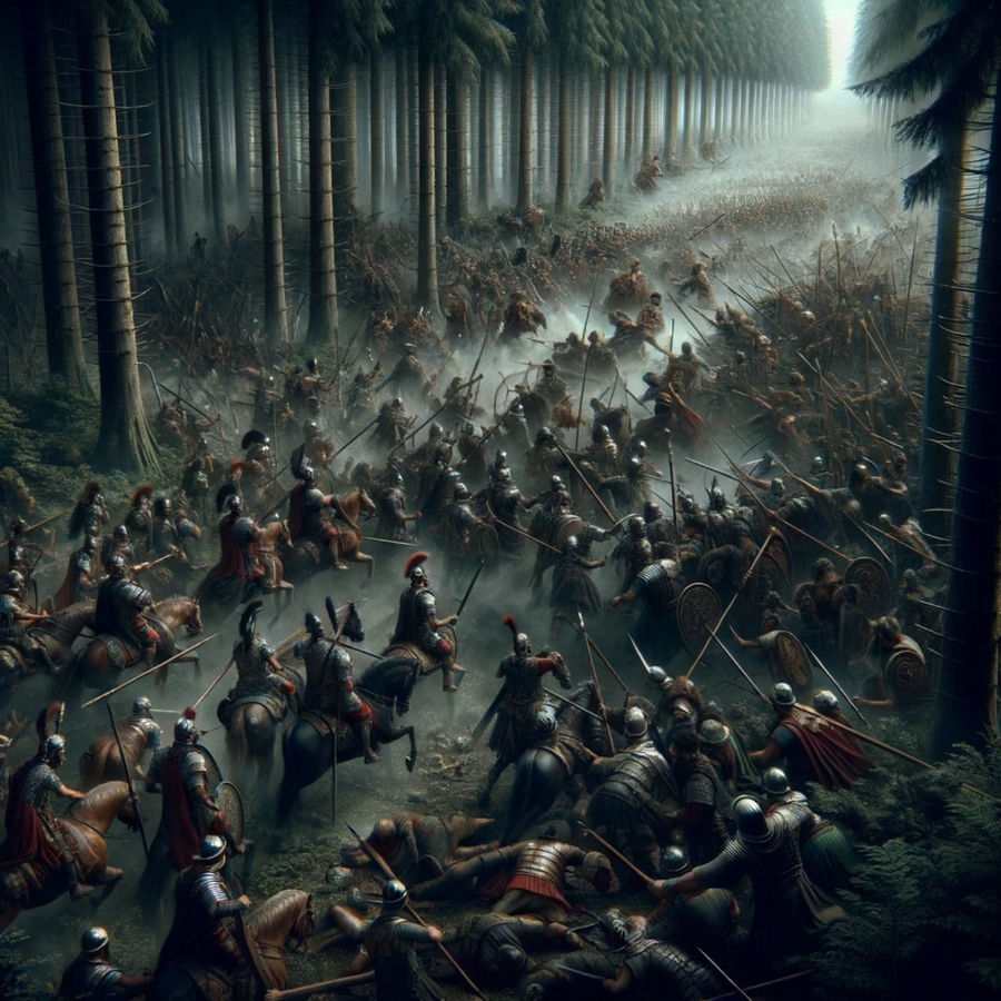Echoes Through the Forest: The Battle of Teutoburg Forest and Rome's ...